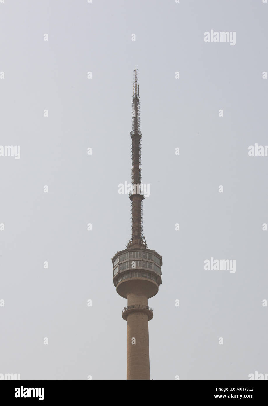 Pyongyang tv tower, Pyongan Province, Pyongyang, North Korea Stock ...