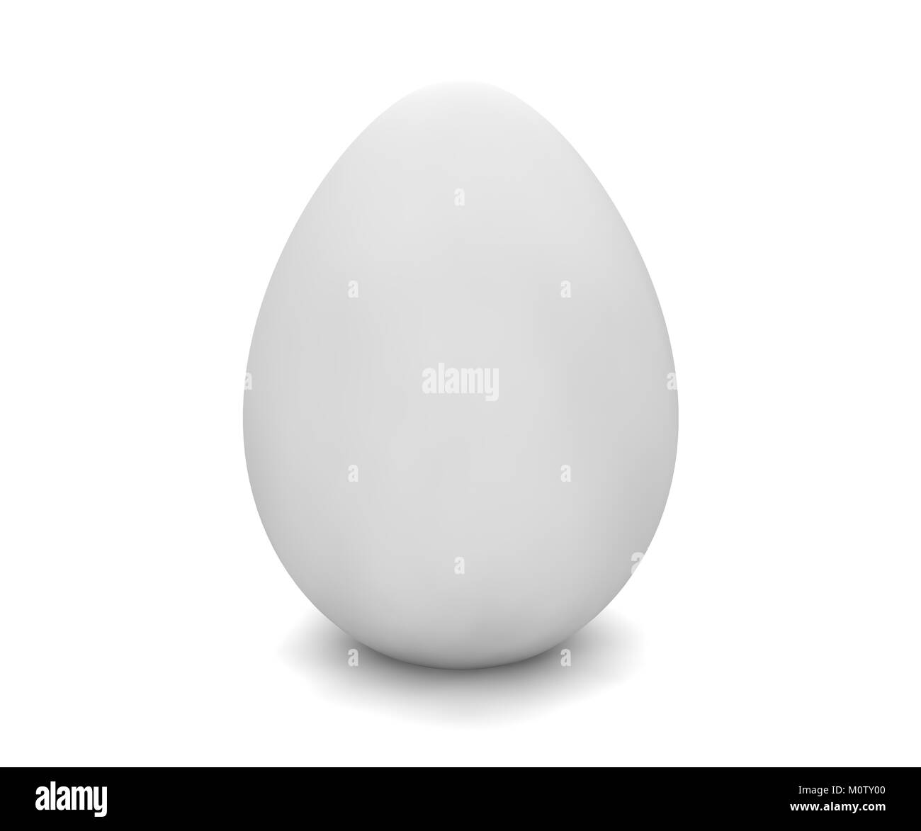 isolated egg 3d rendering Stock Photo - Alamy