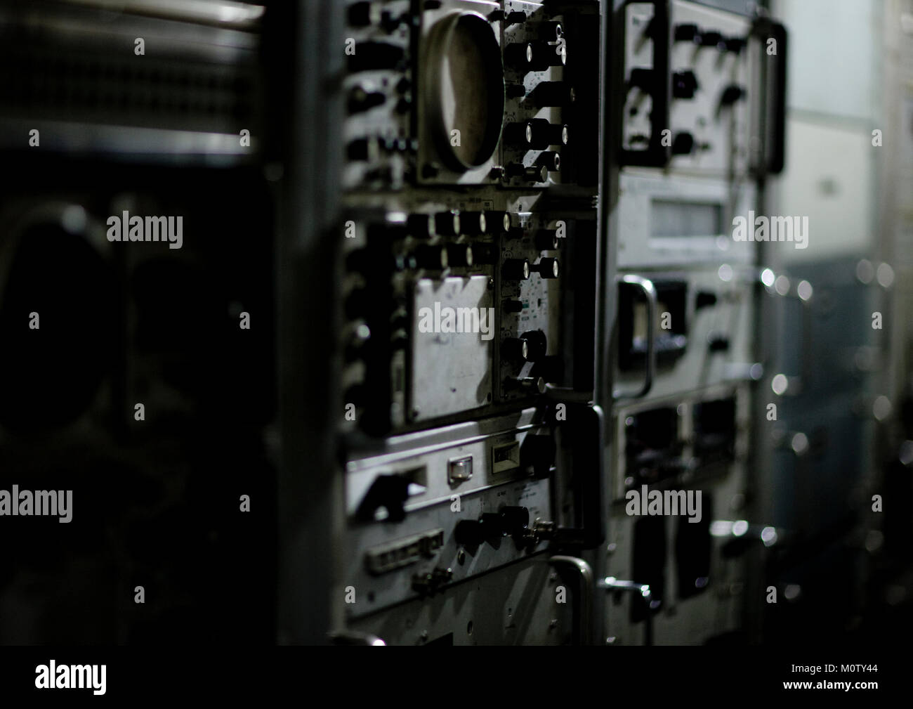 Old radio device in Uss Pueblo ship which was attacked and captured by ...