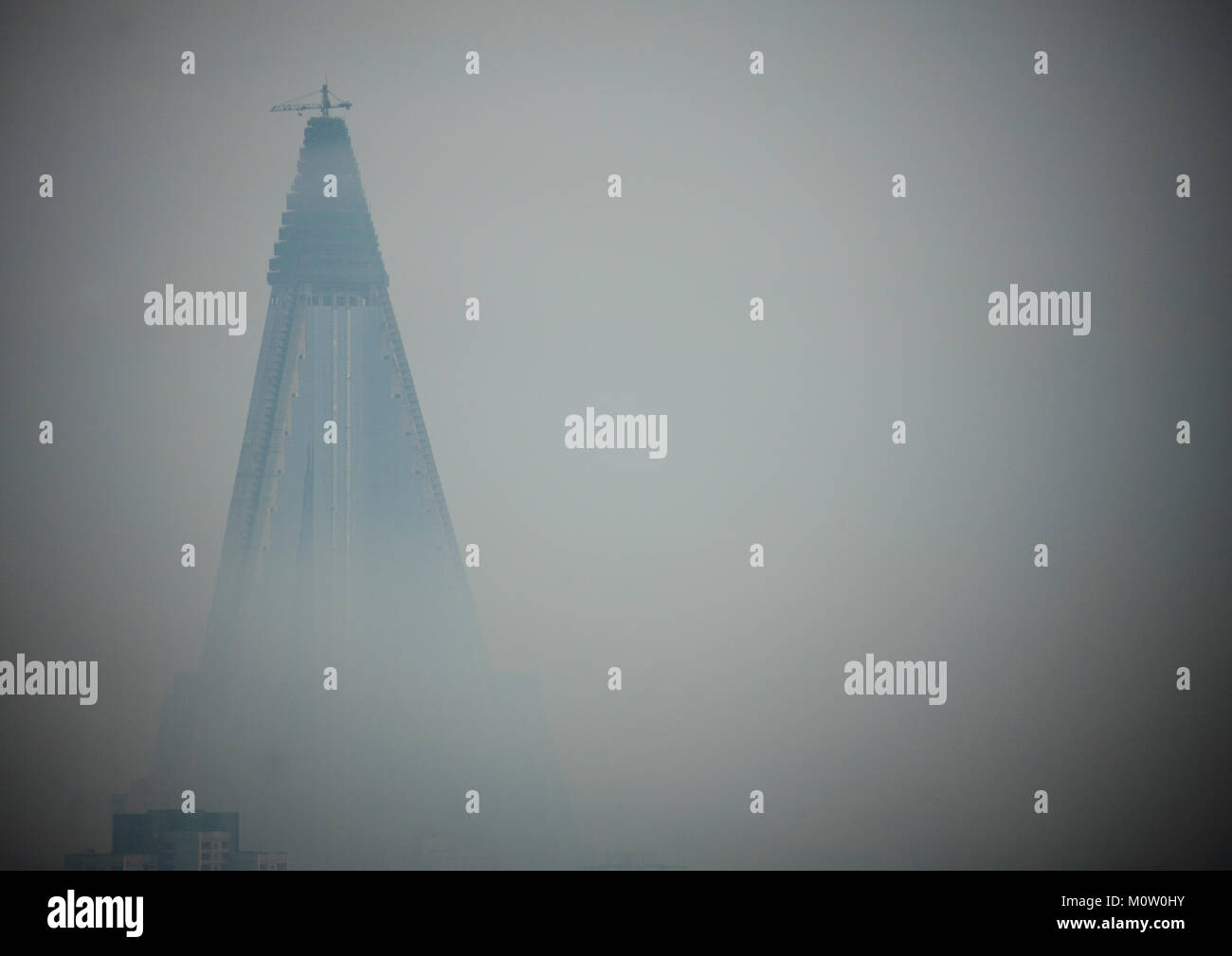 Ryugyong hotel in pyongyang hi-res stock photography and images - Alamy