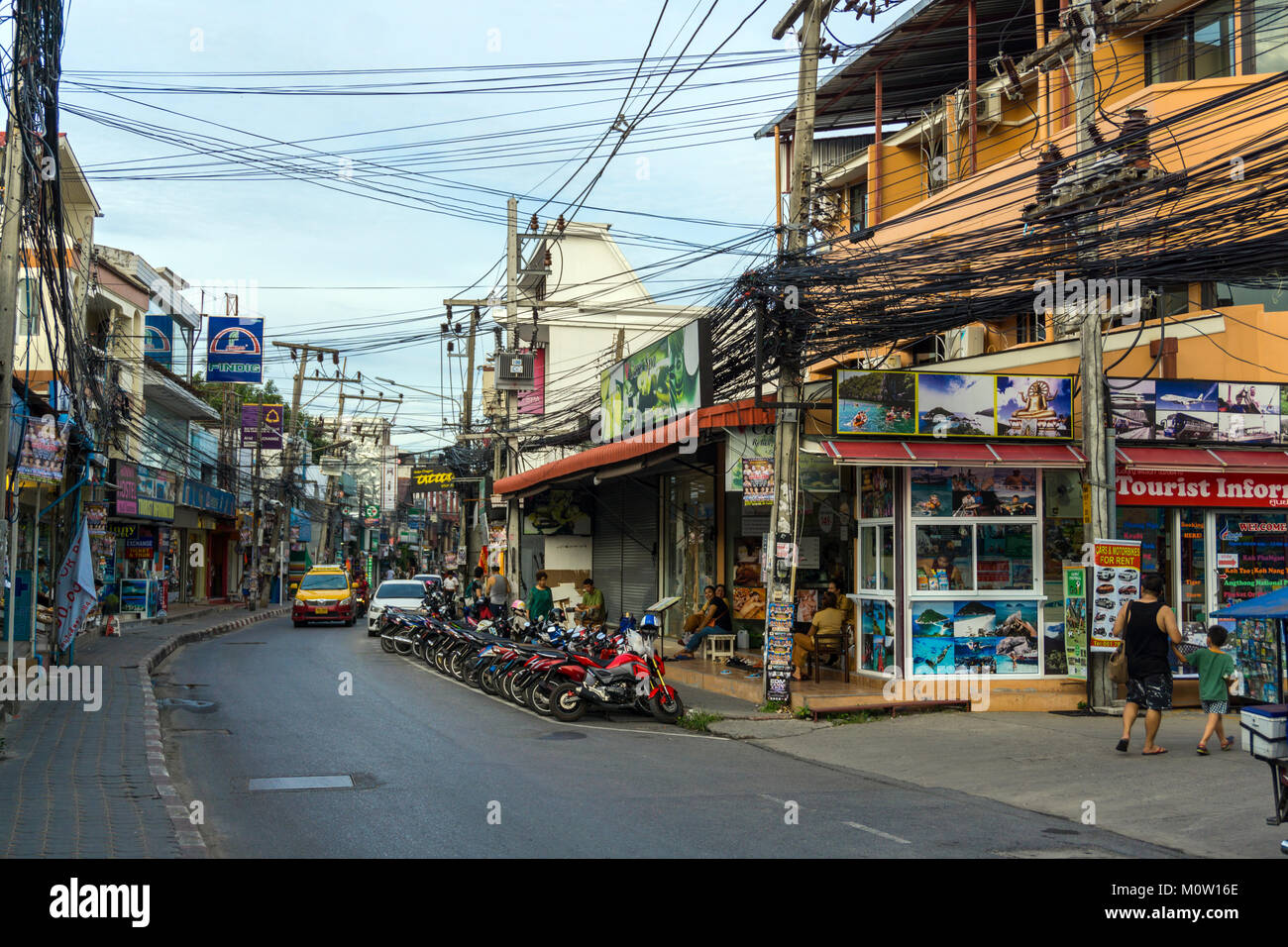 Asia,Thailand,Koh Samui island,Chaweng city Stock Photo - Alamy