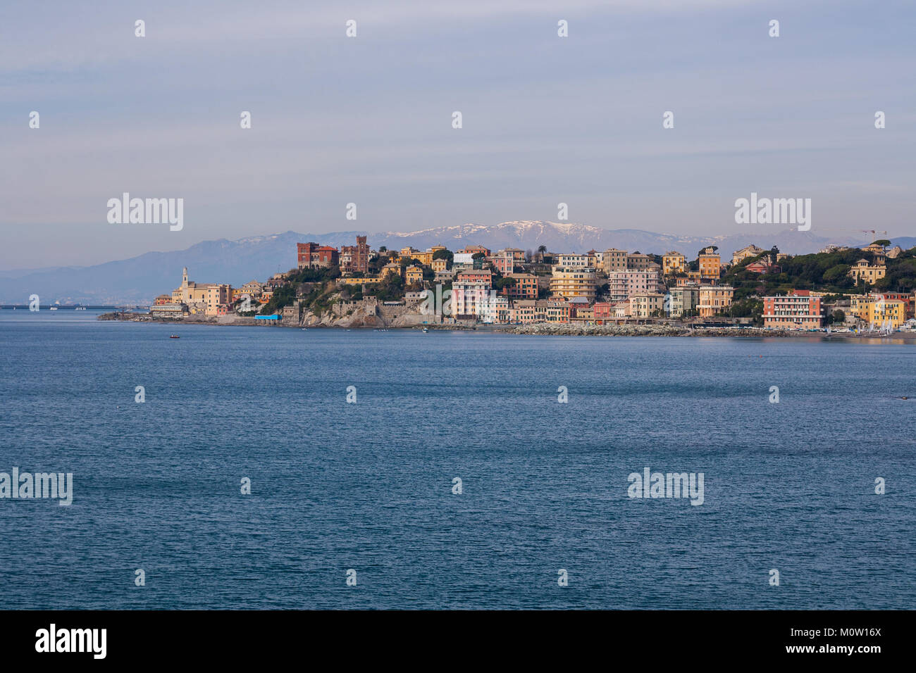 Genova Quarto, Genoa, Ligurian Sea, Liguria, Italy Stock Photo - Alamy