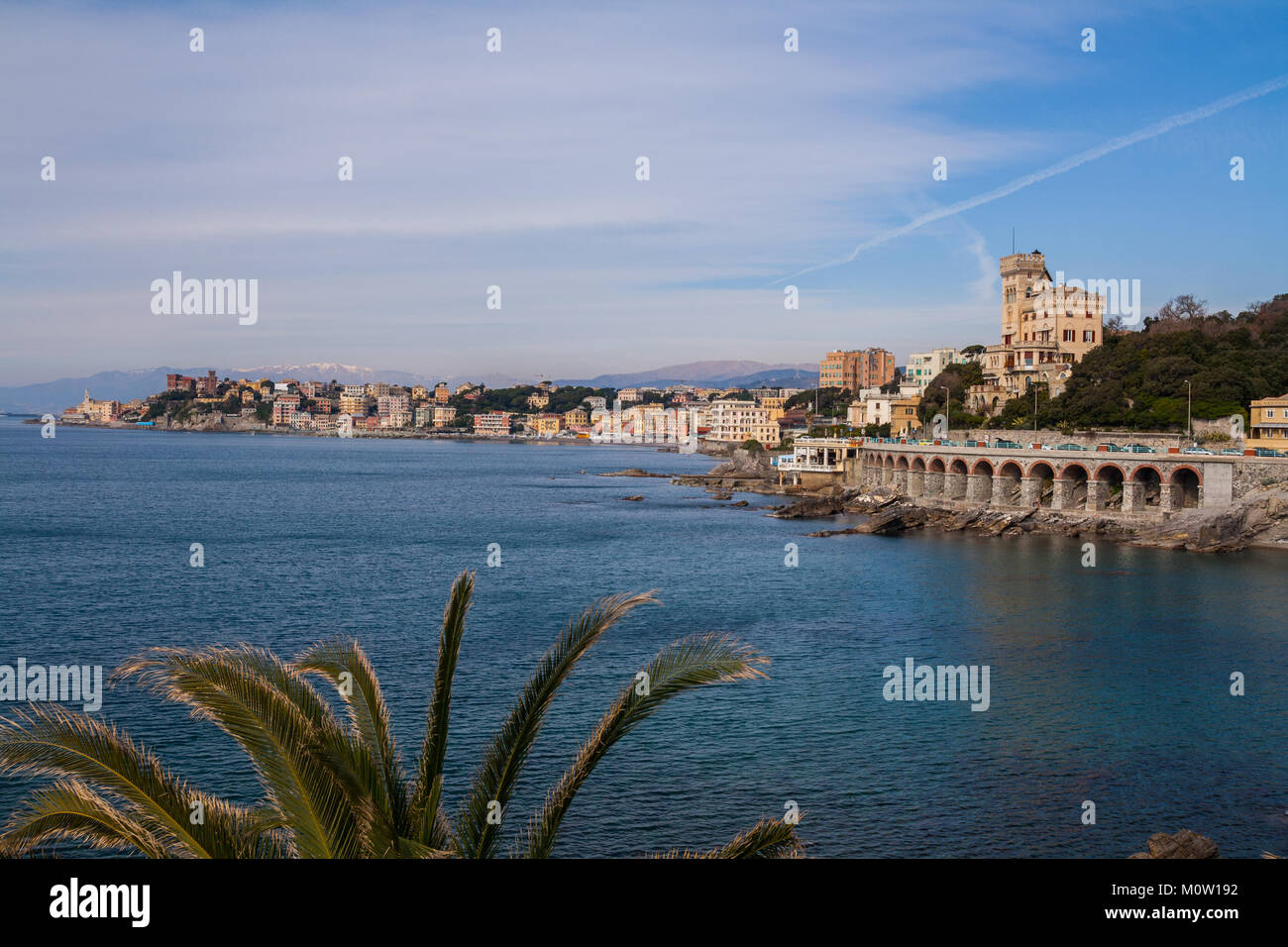 Genova Quarto, Genoa, Ligurian Sea, Liguria, Italy Stock Photo - Alamy