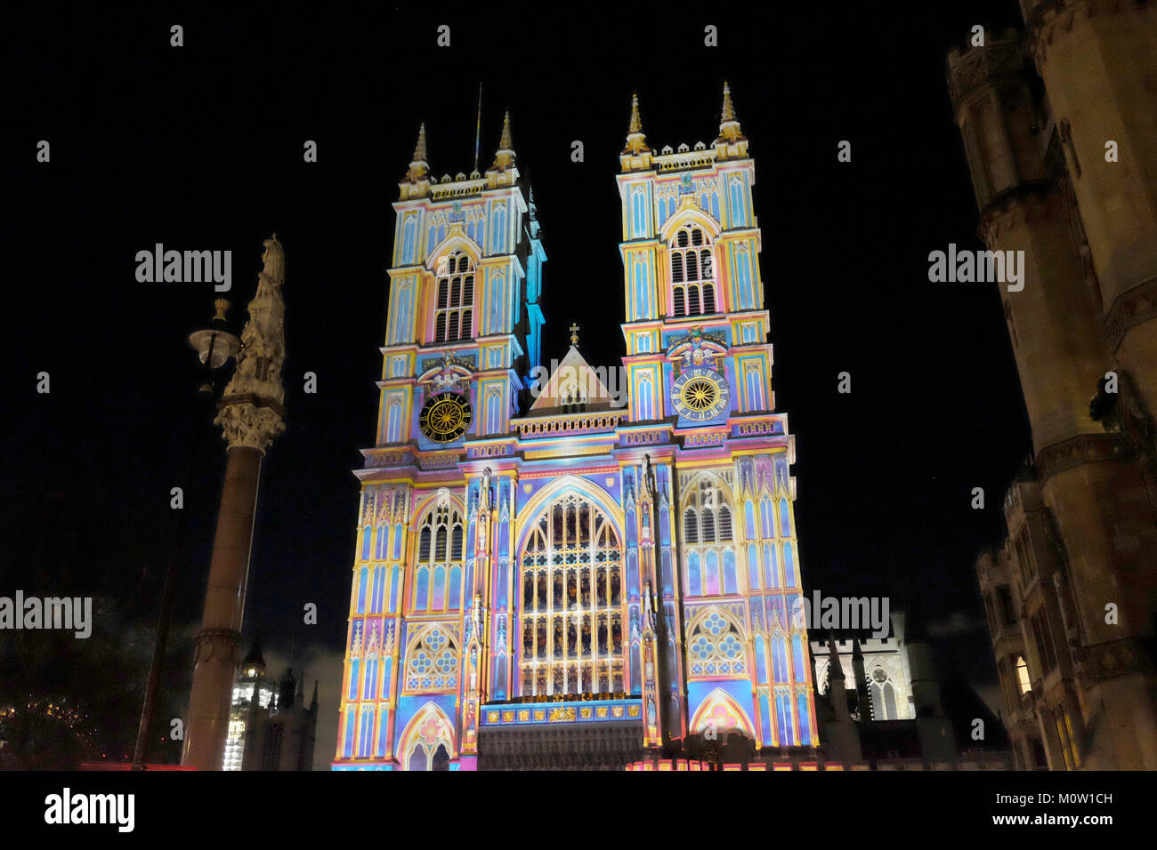 Lumiere light festival london hi-res stock photography and images - Alamy