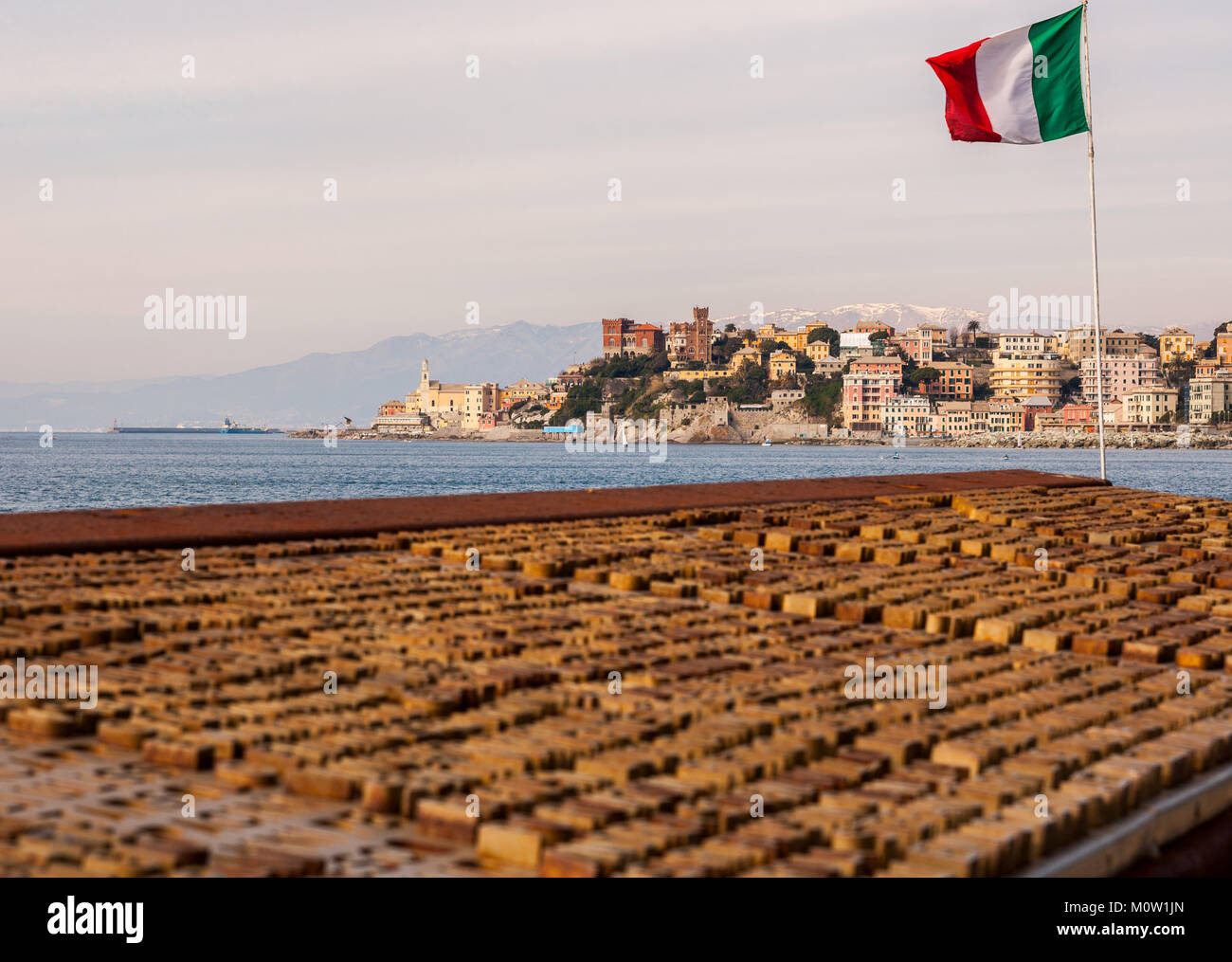 Genova Quarto, Genoa, Ligurian Sea, Liguria, Italy Stock Photo - Alamy