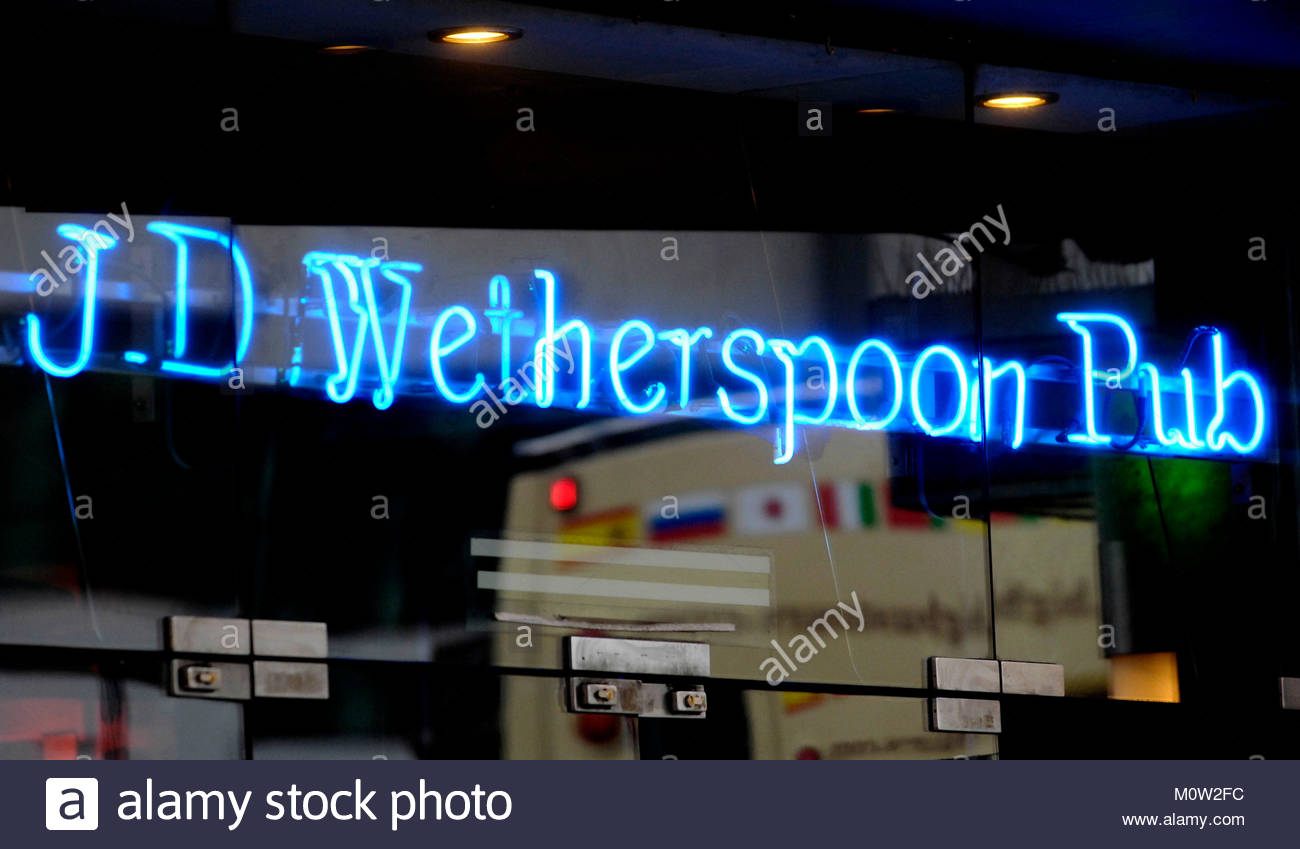 Wetherspoon Sign Stock Photos & Wetherspoon Sign Stock Images - Alamy