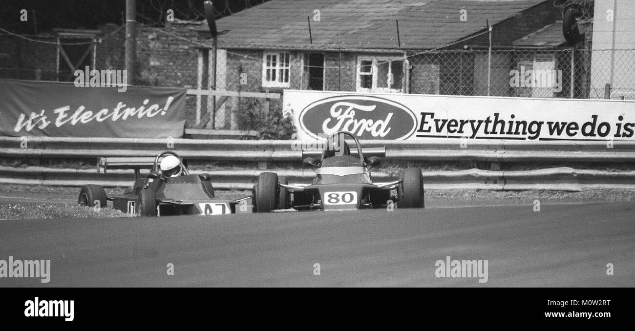 American F1 race car designer Steve Nichols racing for pleasure Stock ...