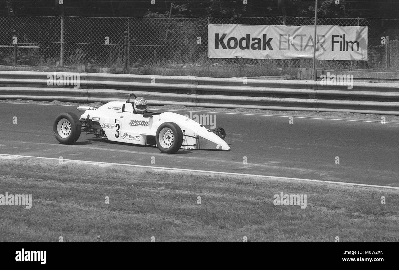 Jamie Spence racing driver, 1992 Stock Photo - Alamy