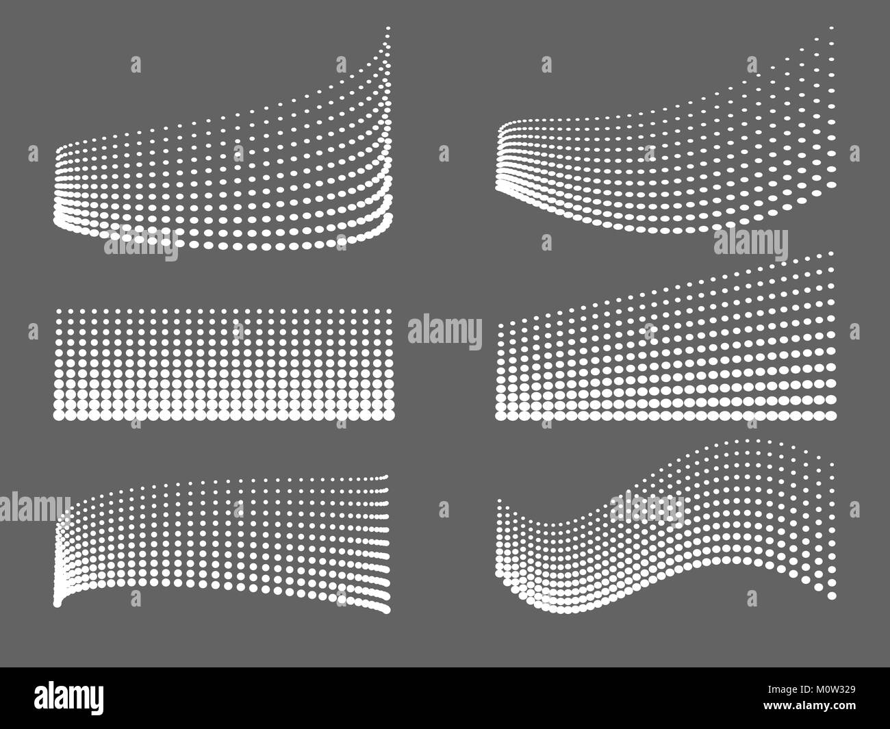 design lines of dots background Stock Vector Image & Art - Alamy