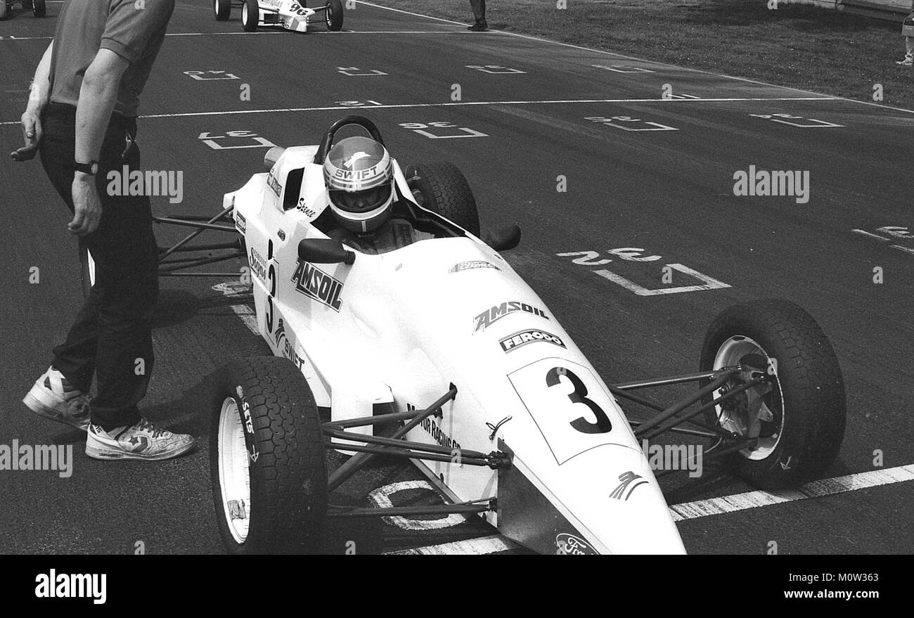 Jamie Spence racing driver, 1992 Stock Photo - Alamy