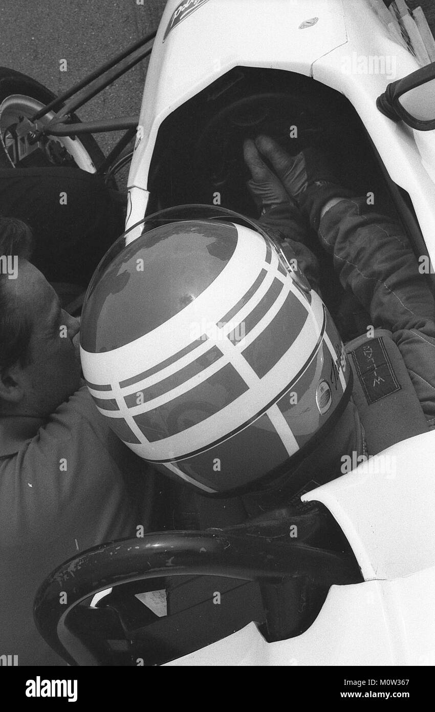 Jamie Spence racing driver, 1992 Stock Photo - Alamy