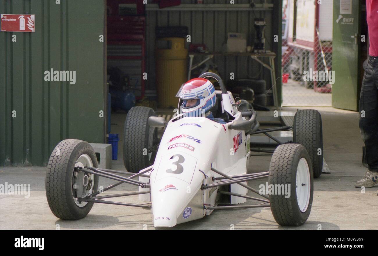 Jamie Spence racing driver, 1992 Stock Photo - Alamy
