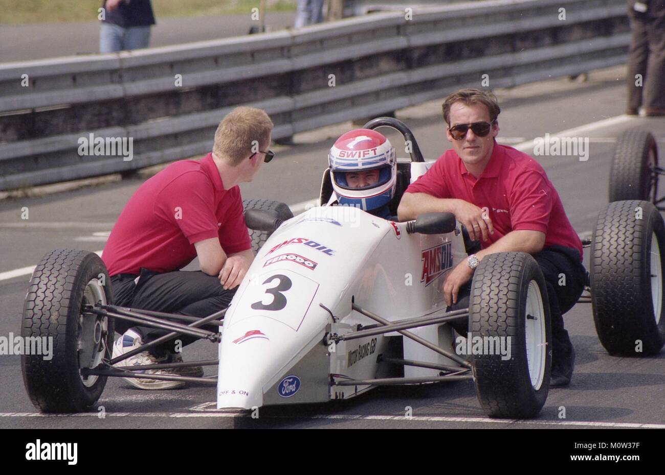 Jamie Spence racing driver, 1992 Stock Photo - Alamy