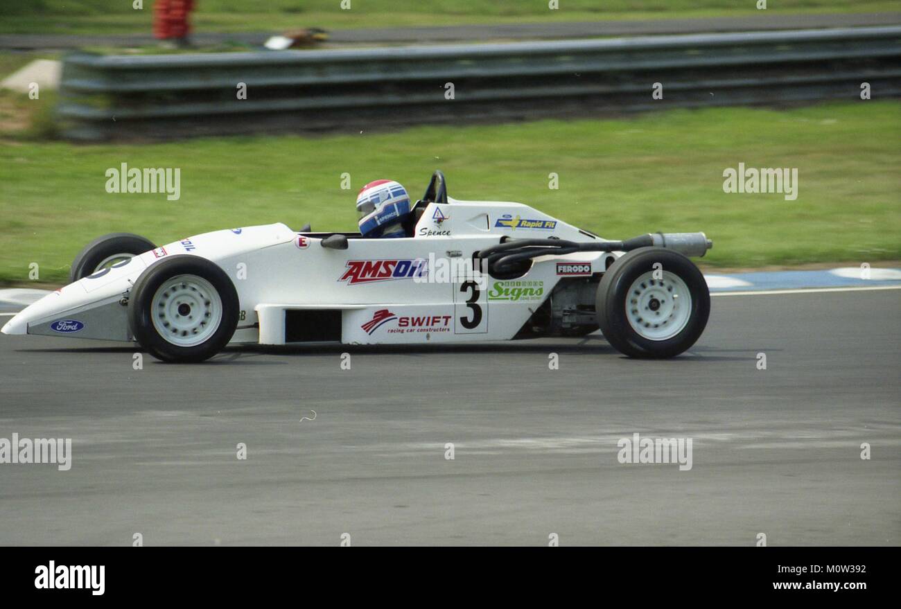 Jamie Spence racing driver, 1992 Stock Photo - Alamy