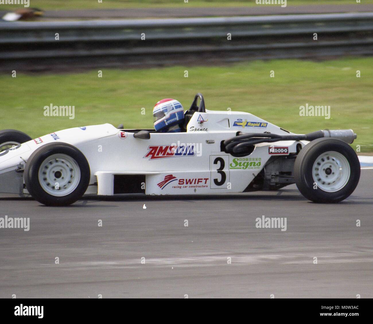 Jamie Spence racing driver, 1992 Stock Photo - Alamy