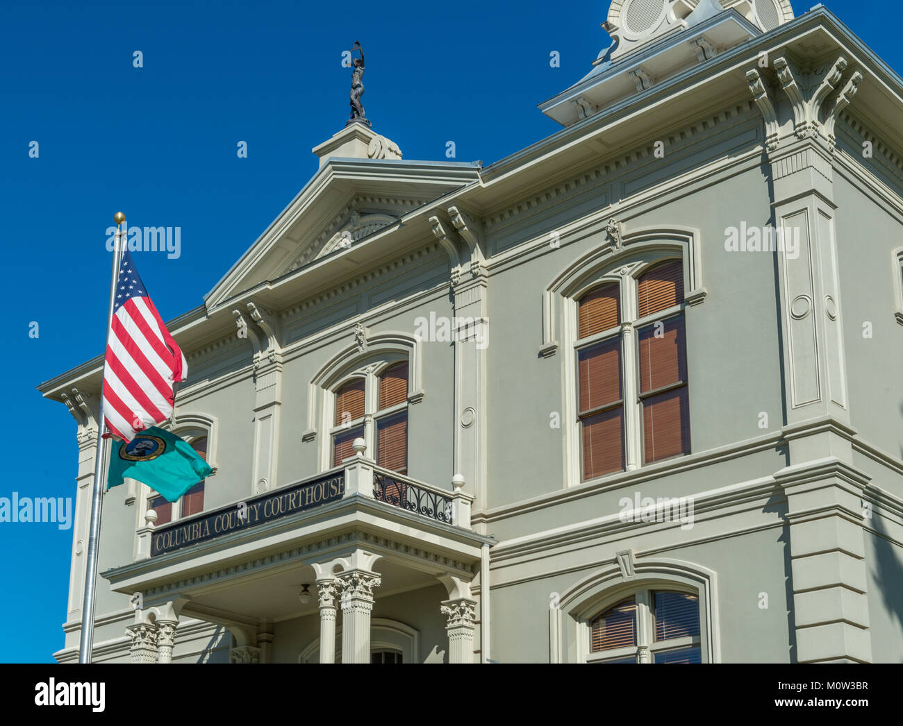Columbia County Courthouse in Dayton Washington Stock Photo - Alamy