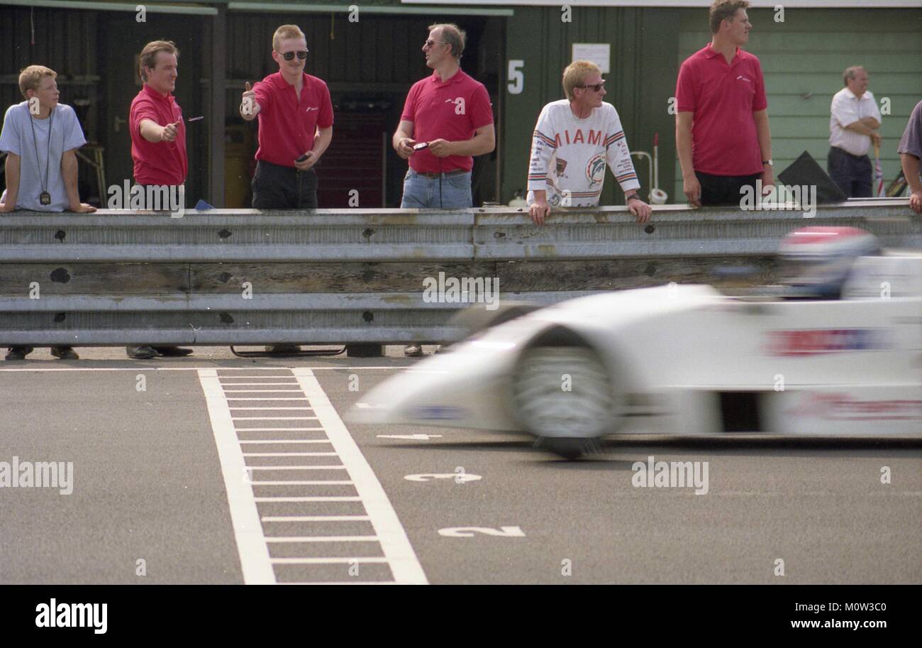 Jamie Spence racing driver, 1992 Stock Photo - Alamy