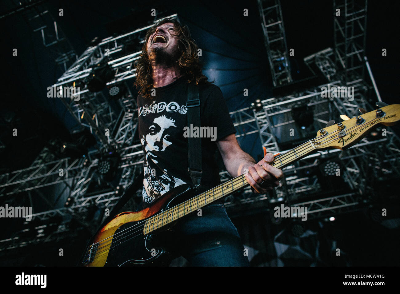 The American hardcore punk band Off! performs a live concert at the ...