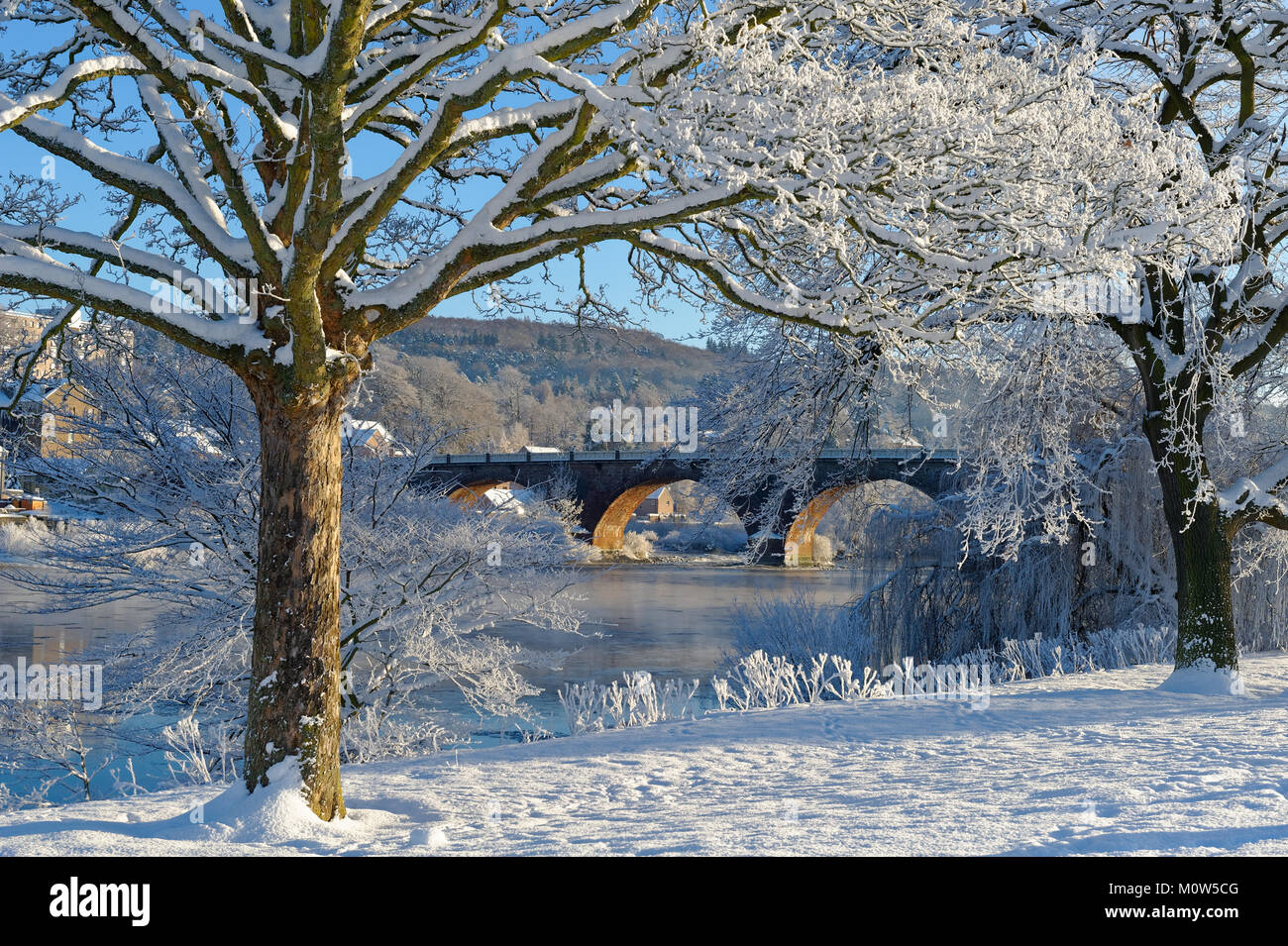 Smeaton bridge river tay perth hi-res stock photography and images - Alamy