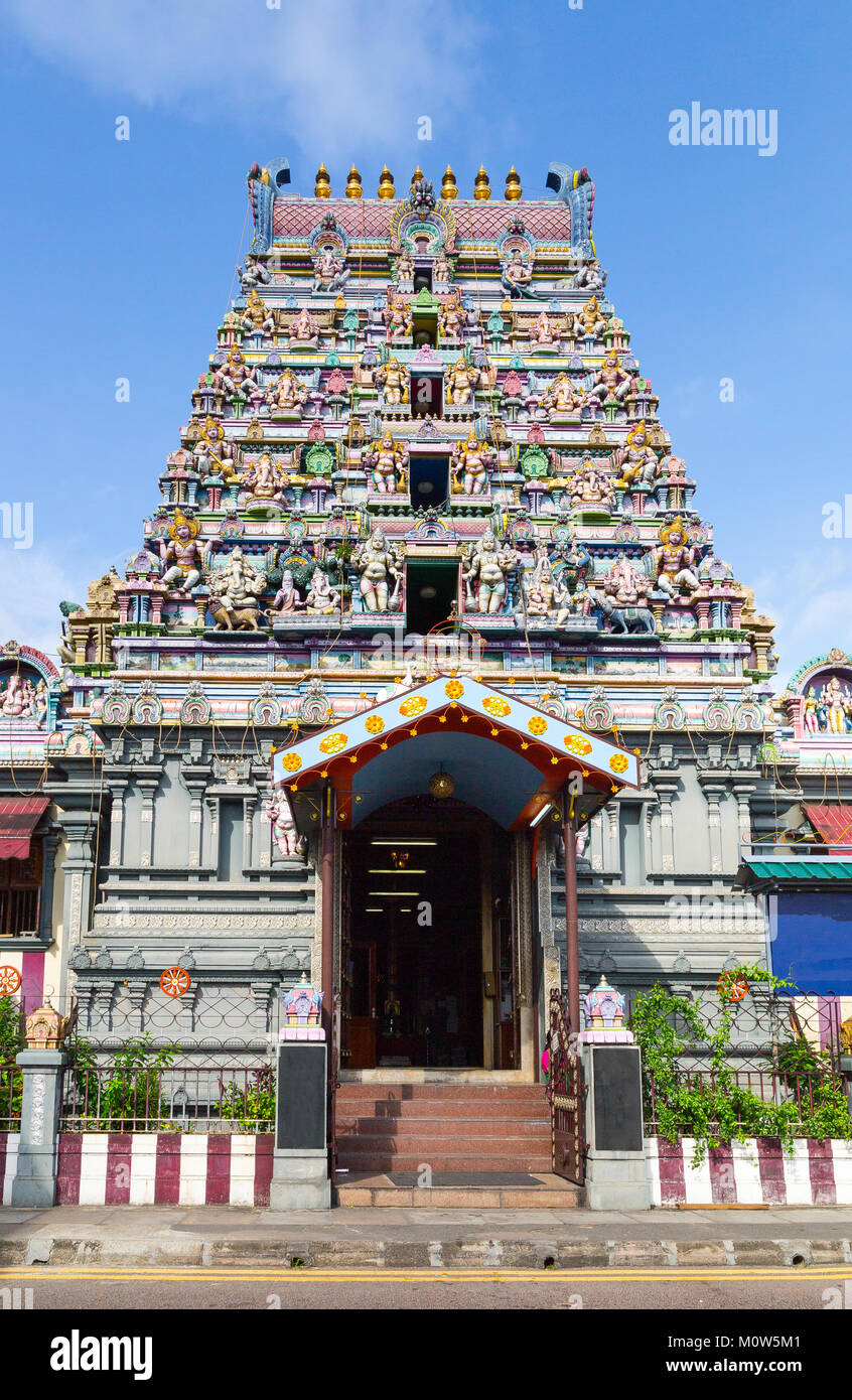 Arul Mihu Navasakthi Vinayagar Temple Victoria Mahe Seychelles Stock ...