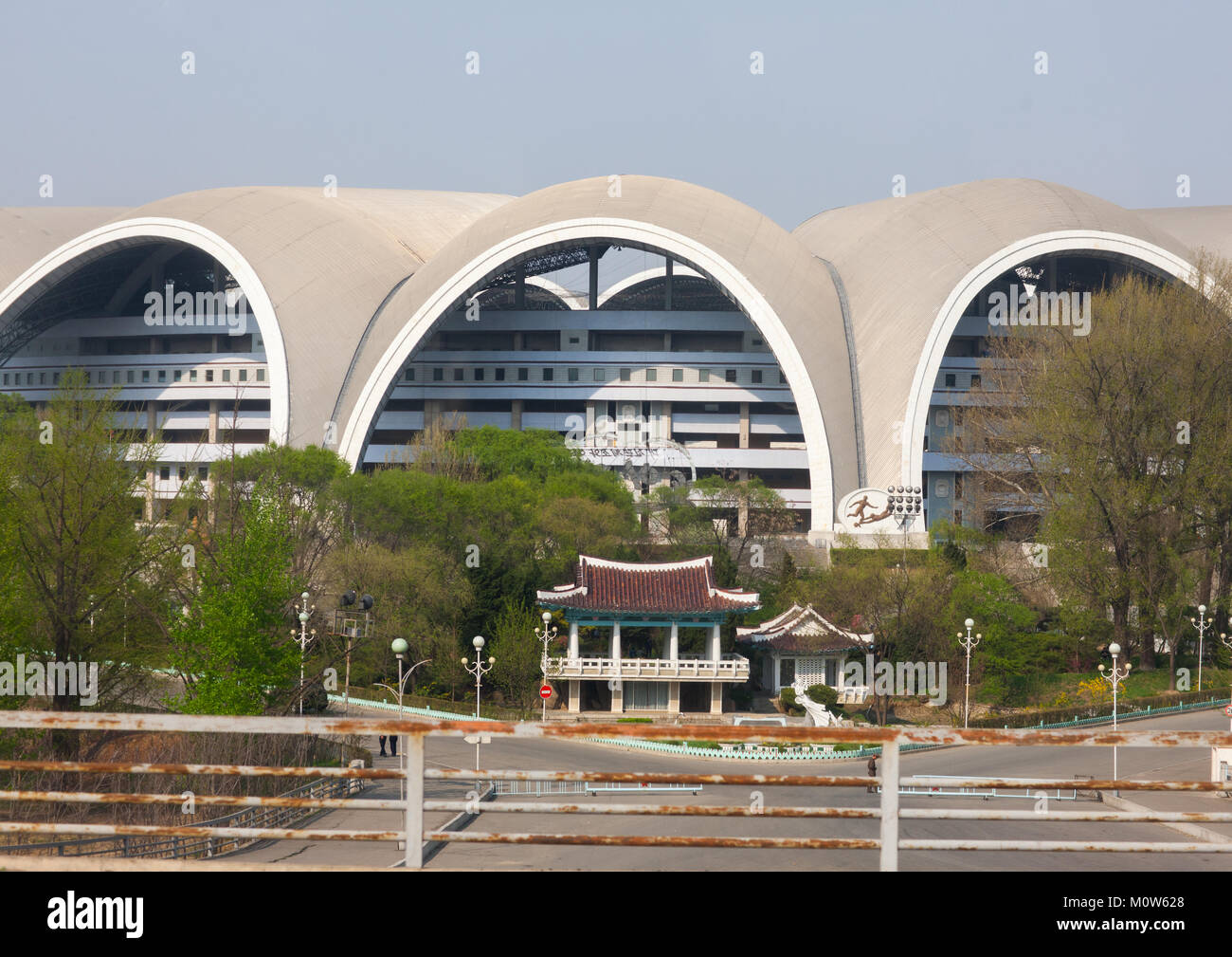 May day stadium entrance, Pyongan Province, Pyongyang, North Korea ...