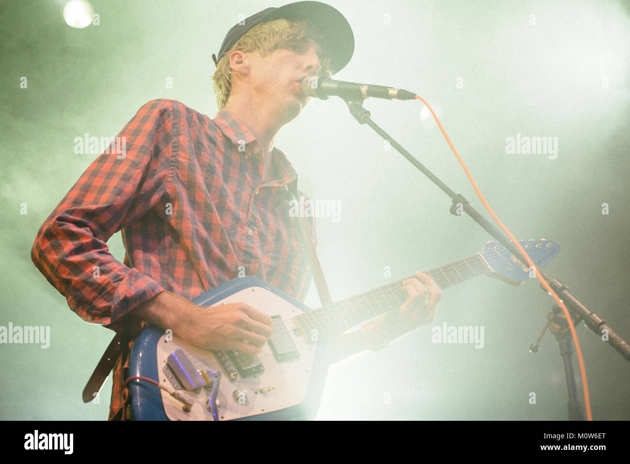 The American indie rock band Deerhunter performs a live concert at the ...