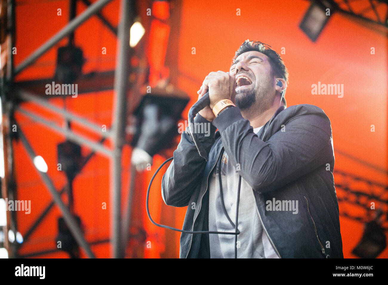 The American rock band Deftones performs a live concert at the Orange ...