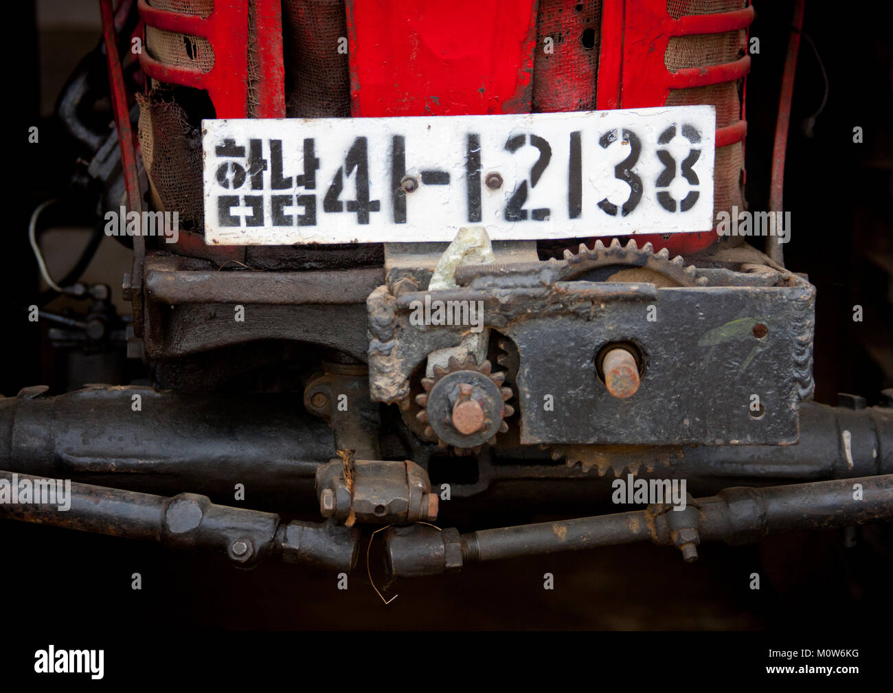 Tractor number plate hi-res stock photography and images - Alamy