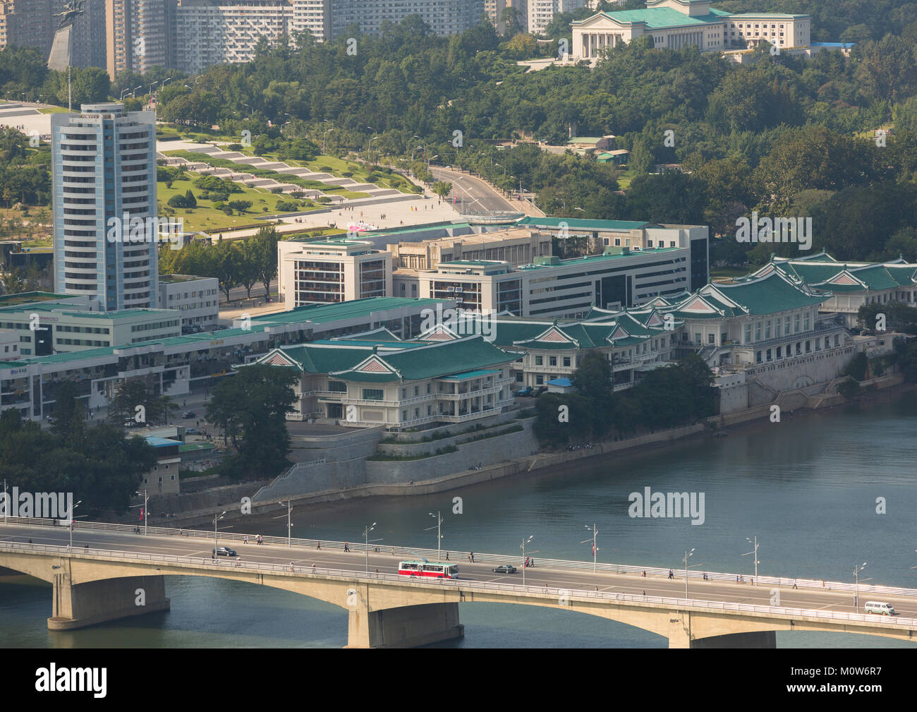 Pyongyang modern city apartments hi-res stock photography and images ...