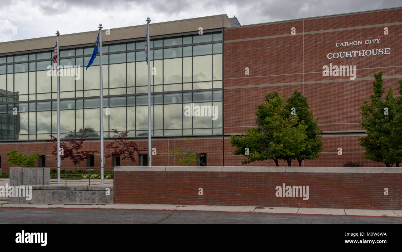 Carson City Courthouse in Nevada Stock Photo - Alamy
