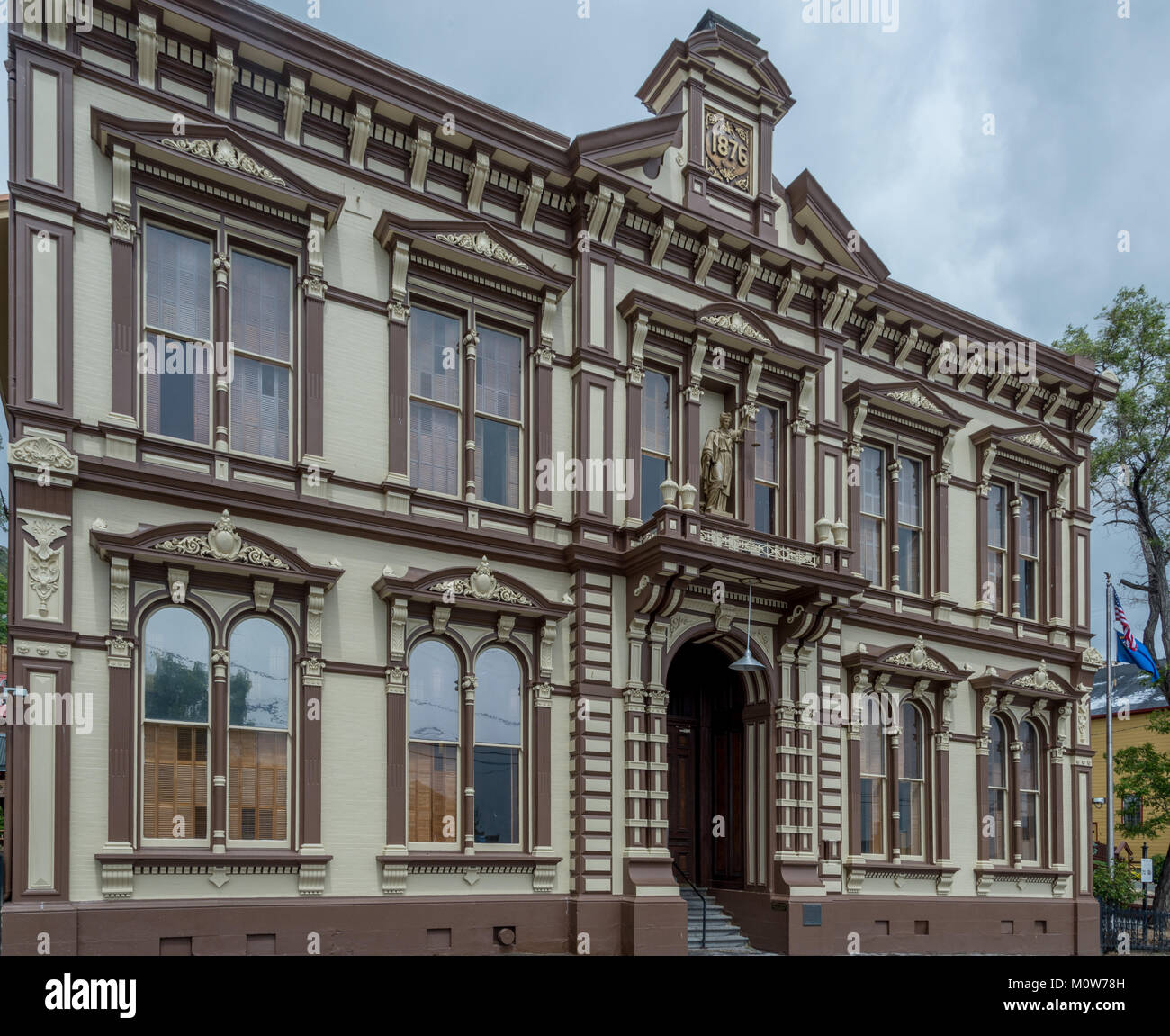 Storey County Courthouse in Virginia City Nevada Stock Photo - Alamy
