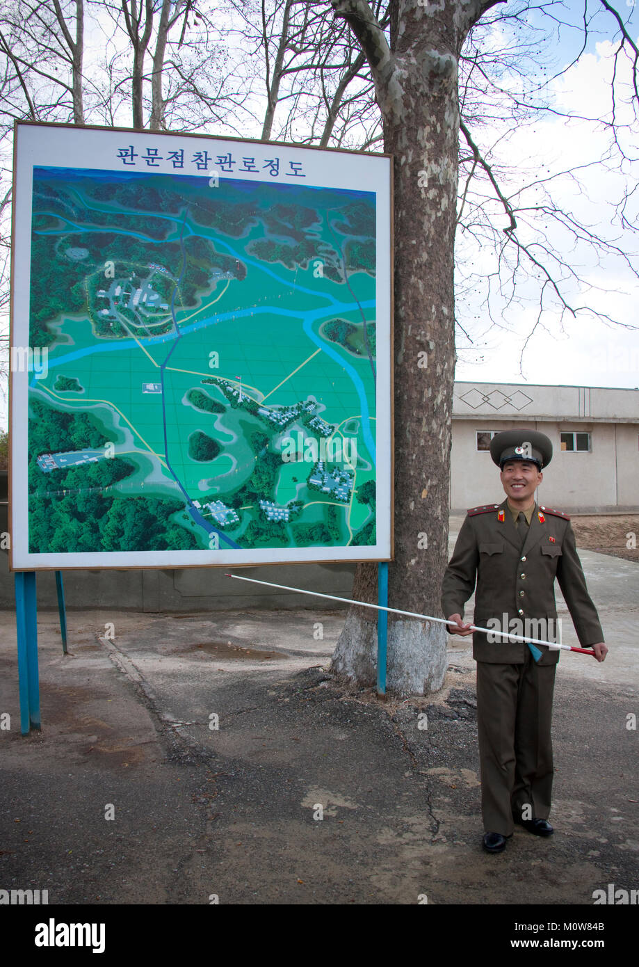 Map of korea 38th hi-res stock photography and images - Alamy