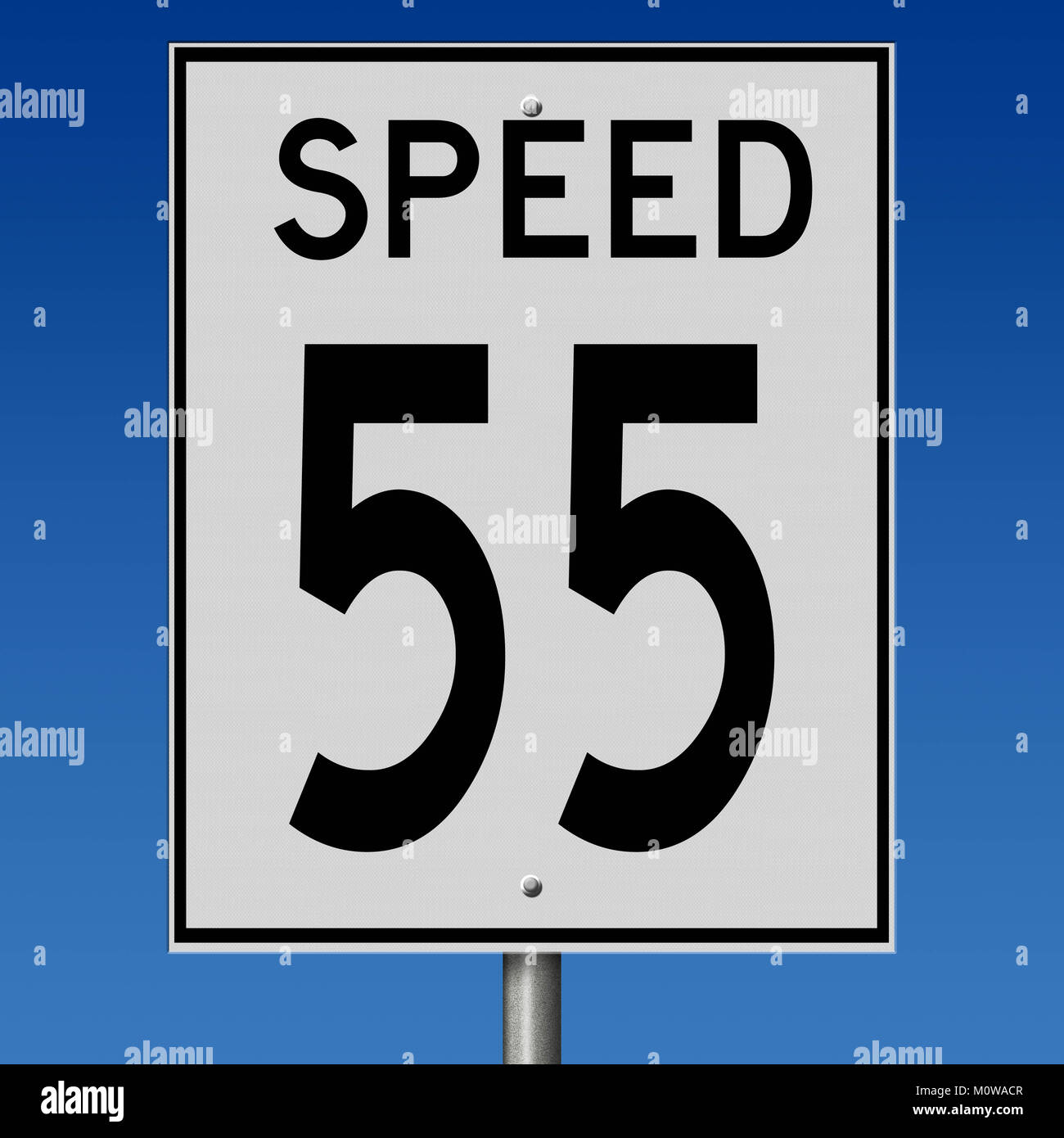 Road sign speed limit 55 hi-res stock photography and images - Alamy