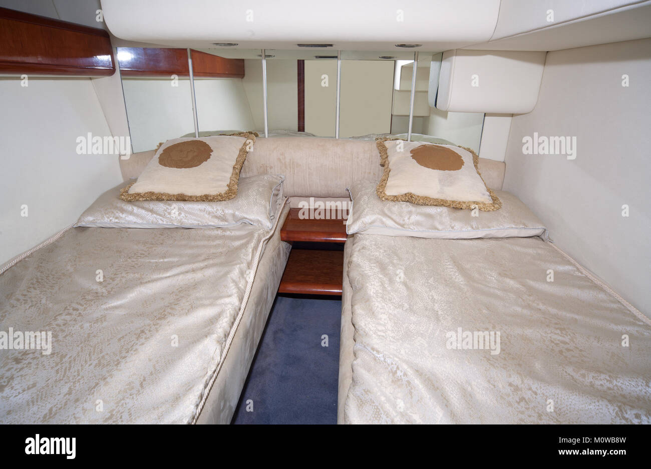 Interior of Boat Stock Photo - Alamy