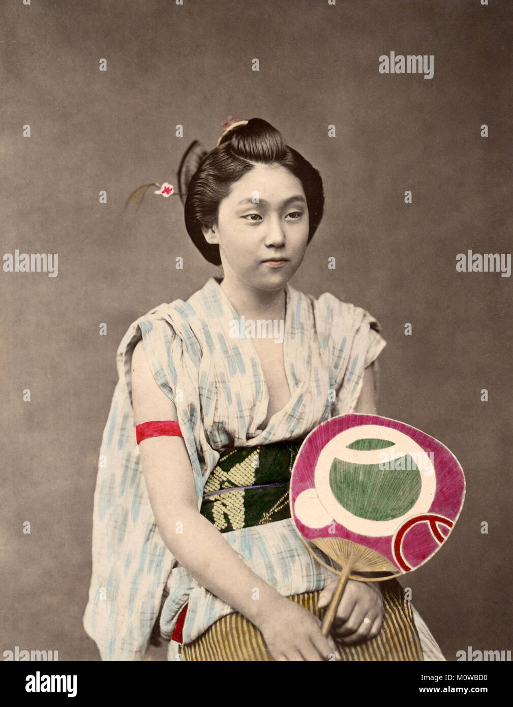 Young japan fan in hi-res stock photography and images - Alamy