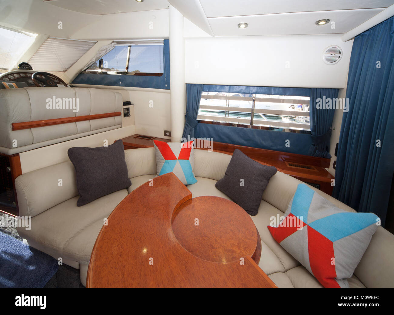 Interior of Boat Stock Photo - Alamy