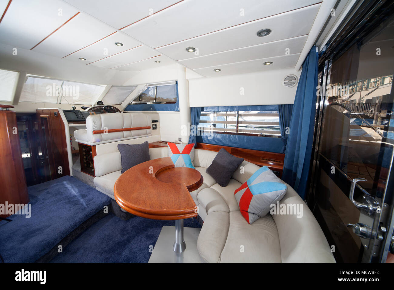 Interior of Boat Stock Photo - Alamy