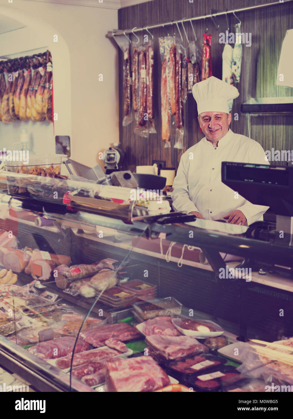 Elderly eating pork meat hi-res stock photography and images - Alamy