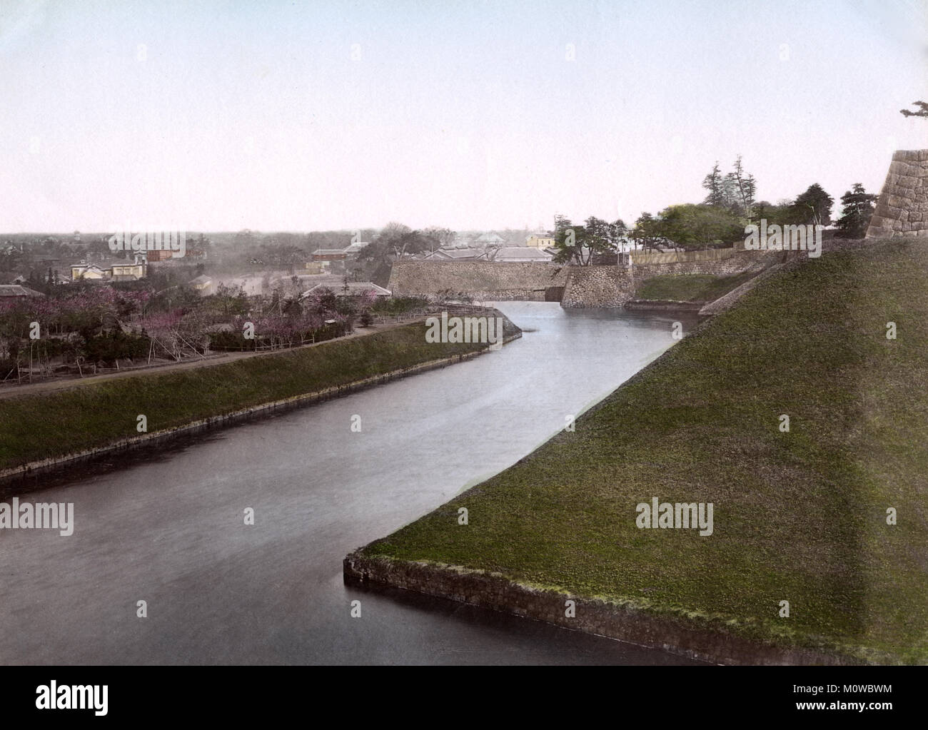 Japan vintage castle hi-res stock photography and images - Alamy