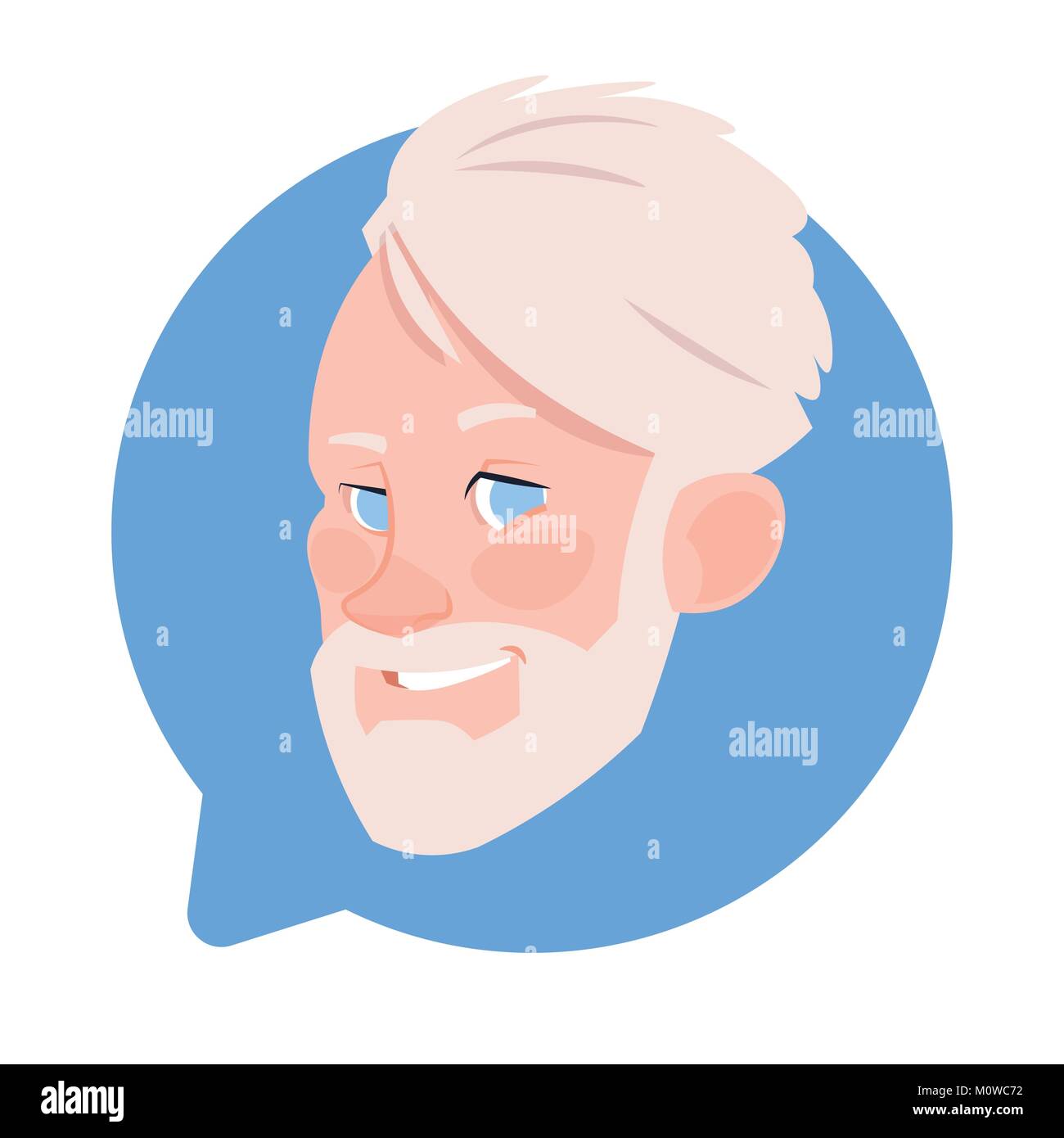 Male avatar profile picture icon hi-res stock photography and images ...