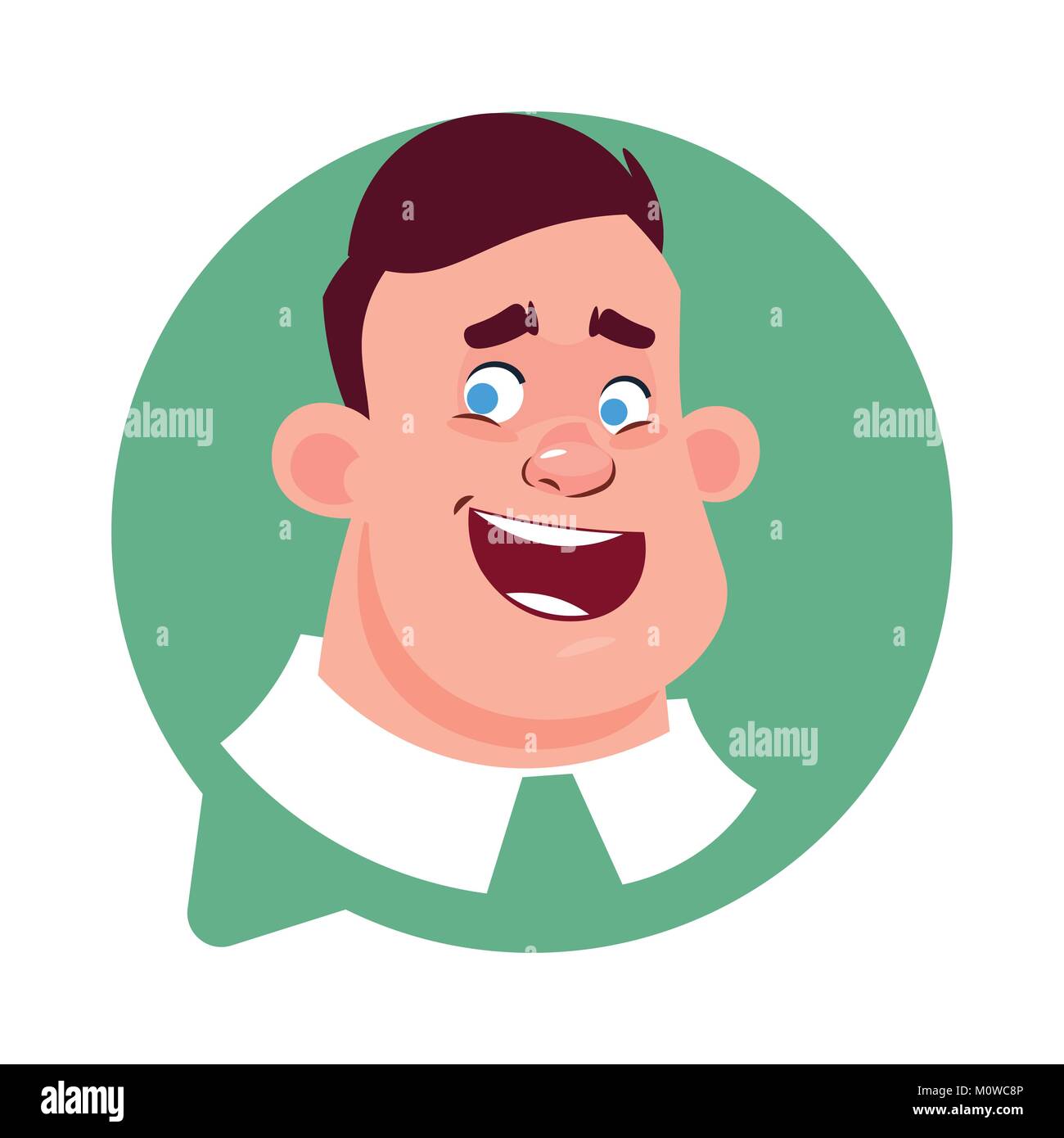 Grandfather avatar character icon hi-res stock photography and images ...
