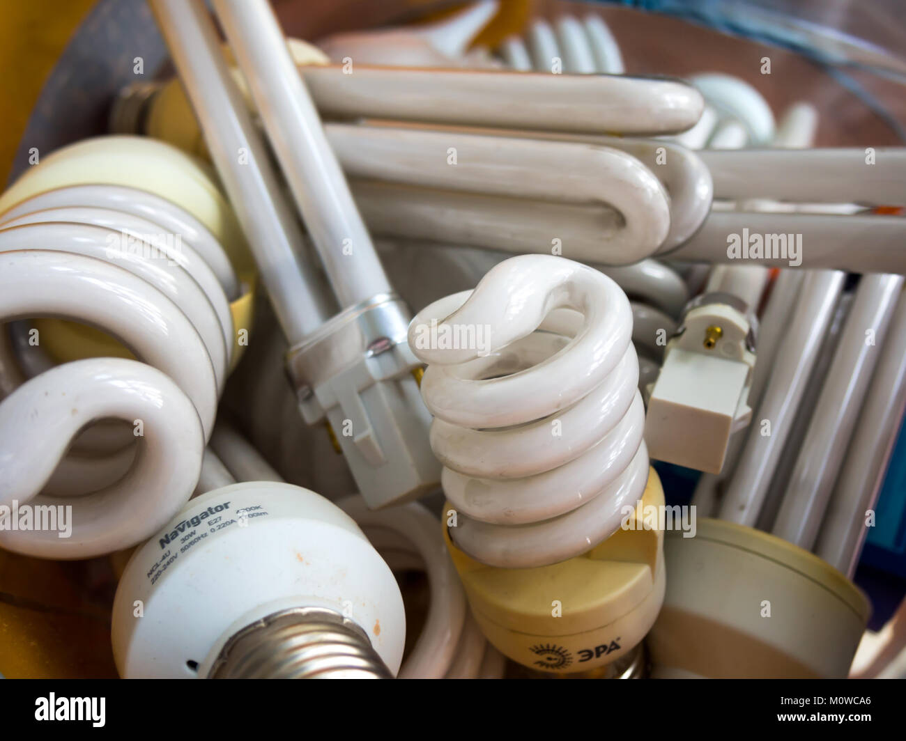 Broken fluorescent lamp hi-res stock photography and images - Alamy