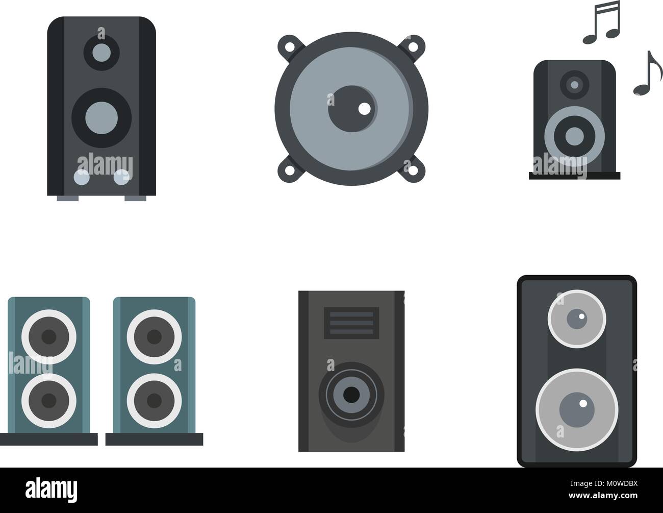 Speaker drivers Stock Vector Images - Alamy