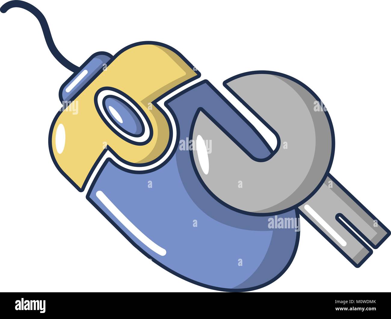 Computer mouse repair icon, cartoon style Stock Vector Image & Art - Alamy