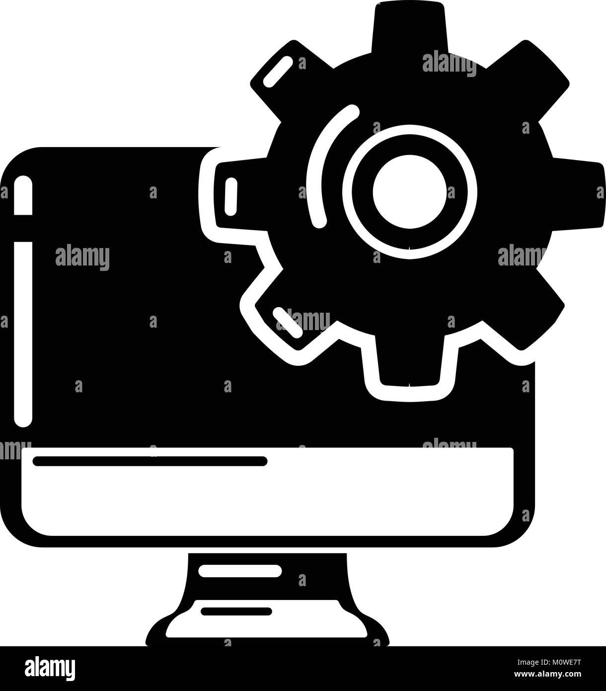 Monitor repair icon, simple style Stock Vector Image & Art - Alamy