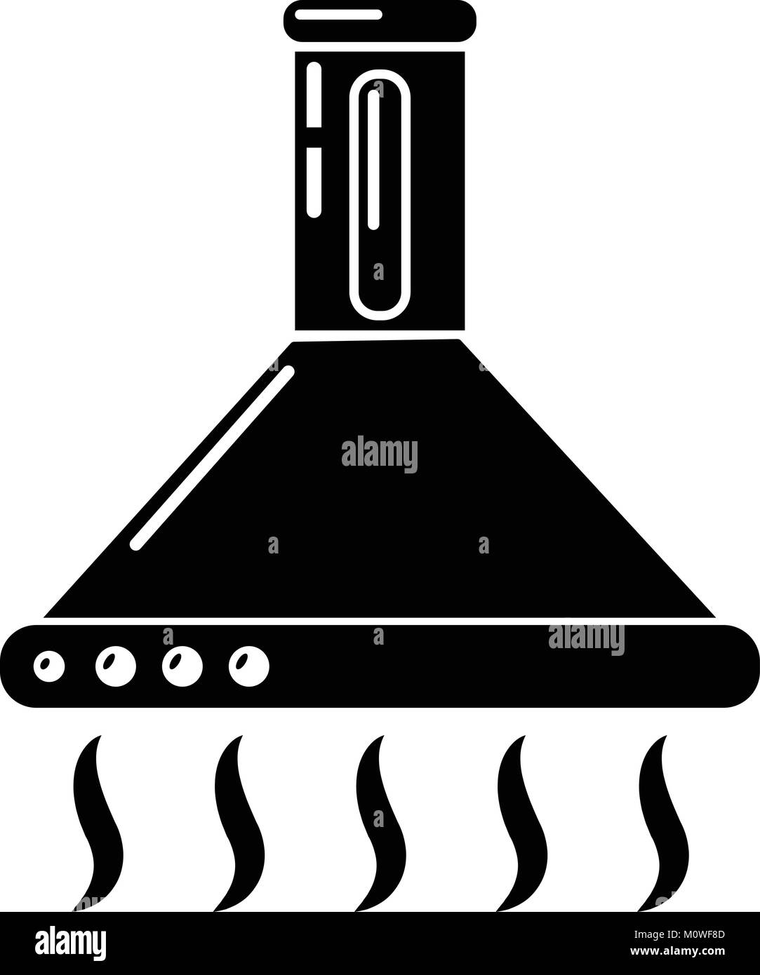 Exhaust icon, simple style Stock Vector Image & Art - Alamy