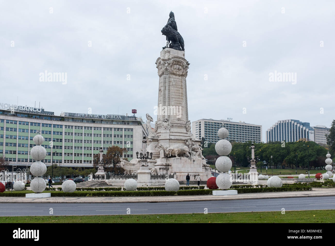 The Marquess of Pombal Statue in Lisbon, Portugal Stock Photo - Alamy