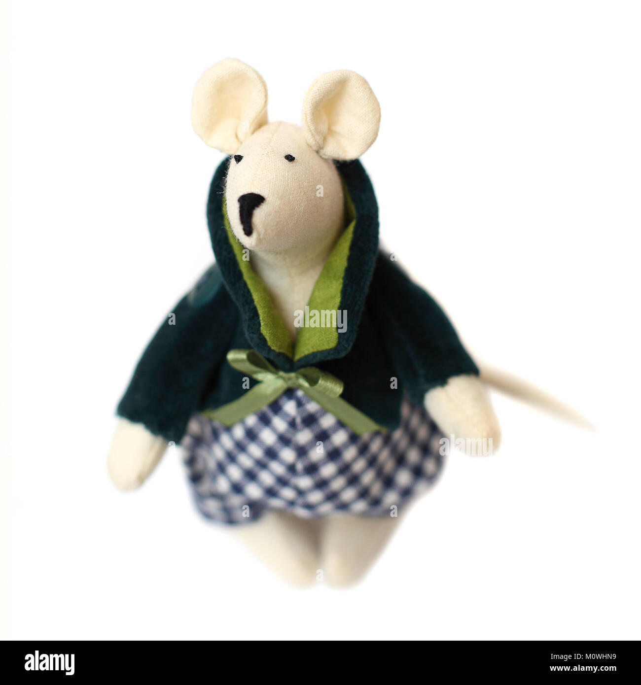 Mouse - handmade soft toy Stock Photo - Alamy