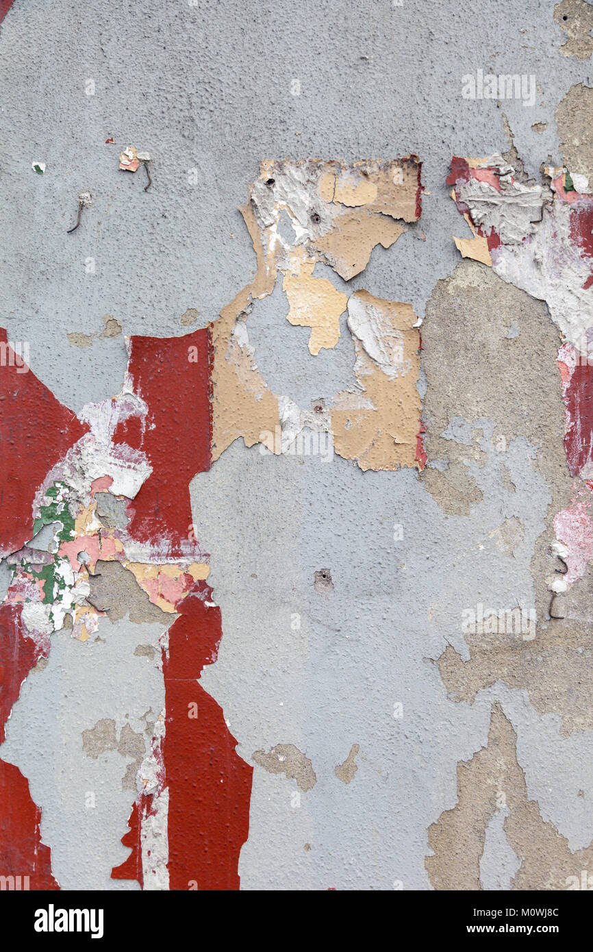 Chipped red paint hi-res stock photography and images - Alamy