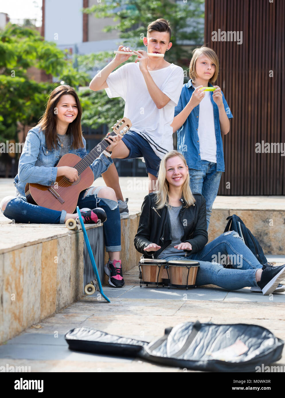 Playing mouthorgan hi-res stock photography and images - Alamy